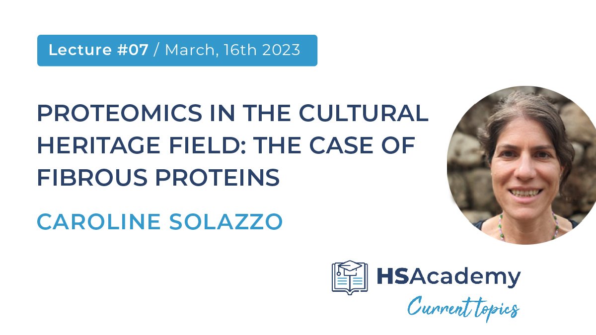 Caroline Solazzo will give CTinHS Lecture #07 on March 16, 2023 - E-rihs