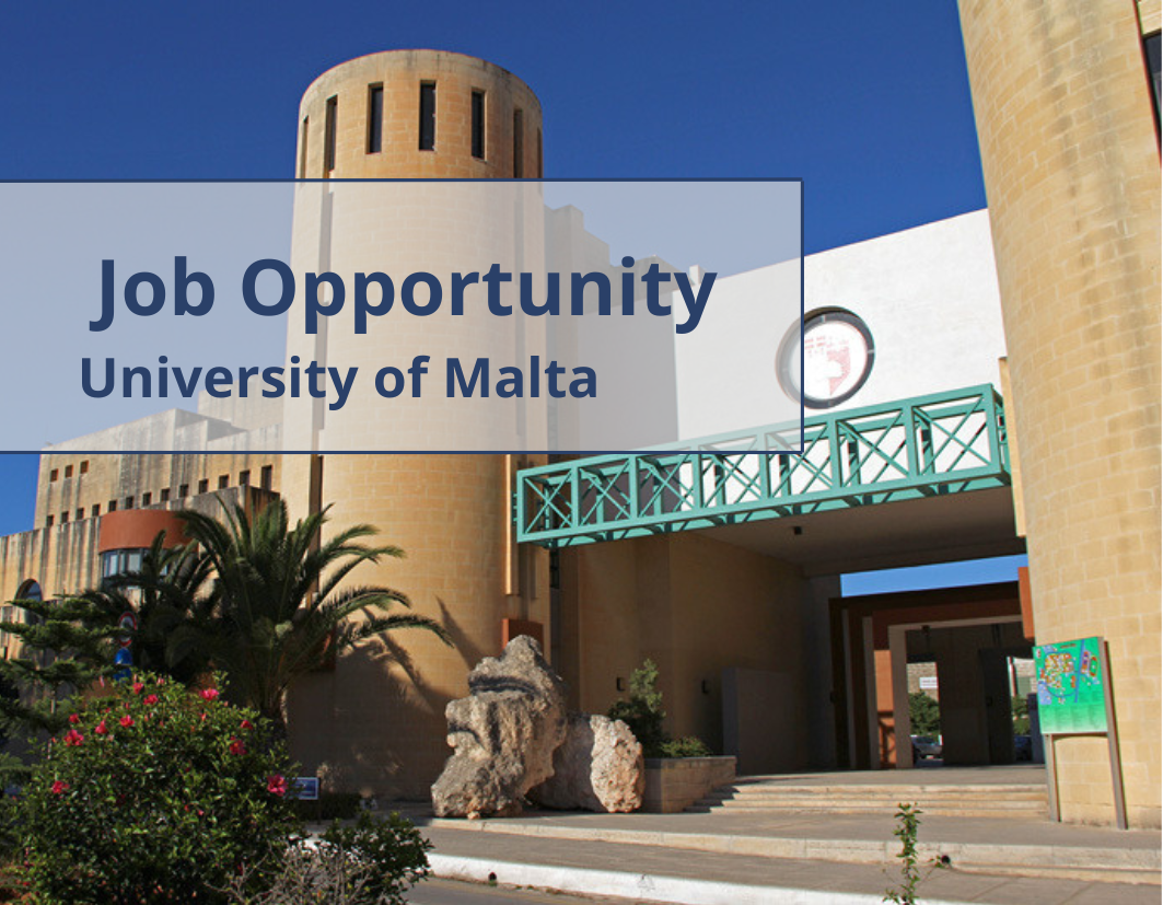Job Opportunity | University of Malta - E-rihs